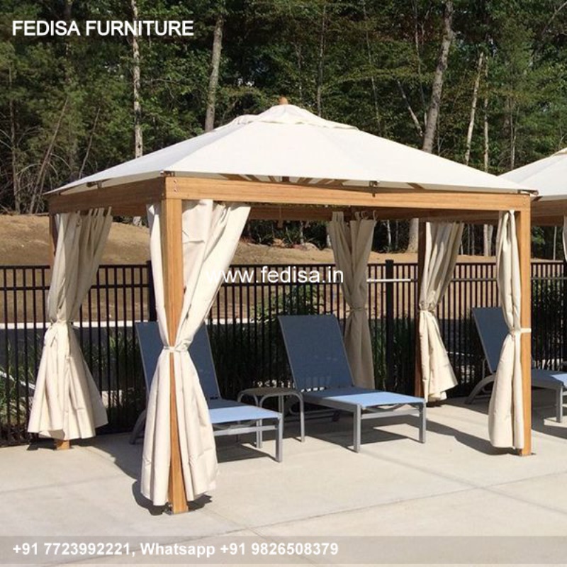 Gazebo Metal Gazebo Simple Wooden Gazebo Gray 3m X 3m Gazebo